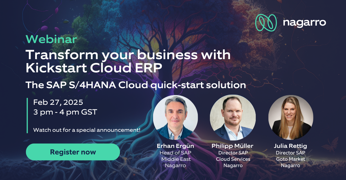 Transform your business with Kickstart - SAP S/4HANA Cloud | Webinar Recording